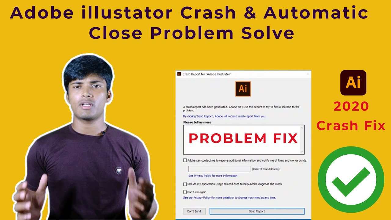 Adobe illustrator crash & automatic close problem solve. এডোবি ...