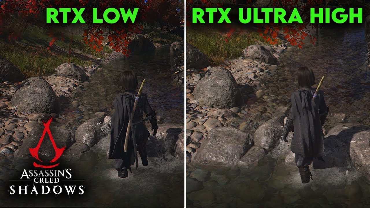 Assassin's Creed Shadows Ray Tracing On vs Off Comparison | RX 7700 XT - YouTube