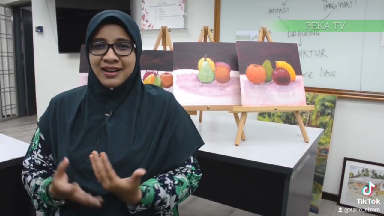 Kelas Seni Visual - Catan Akrilik 2022 - YouTube