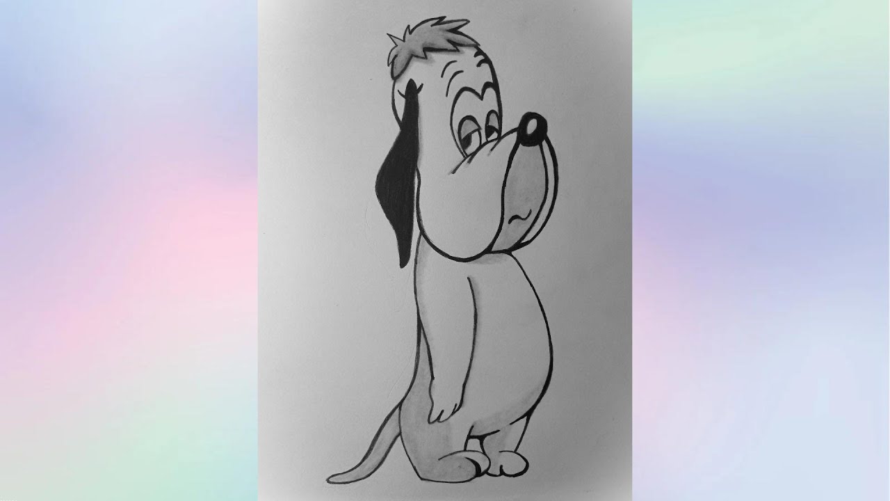 Drawing Droopy Dog. - YouTube