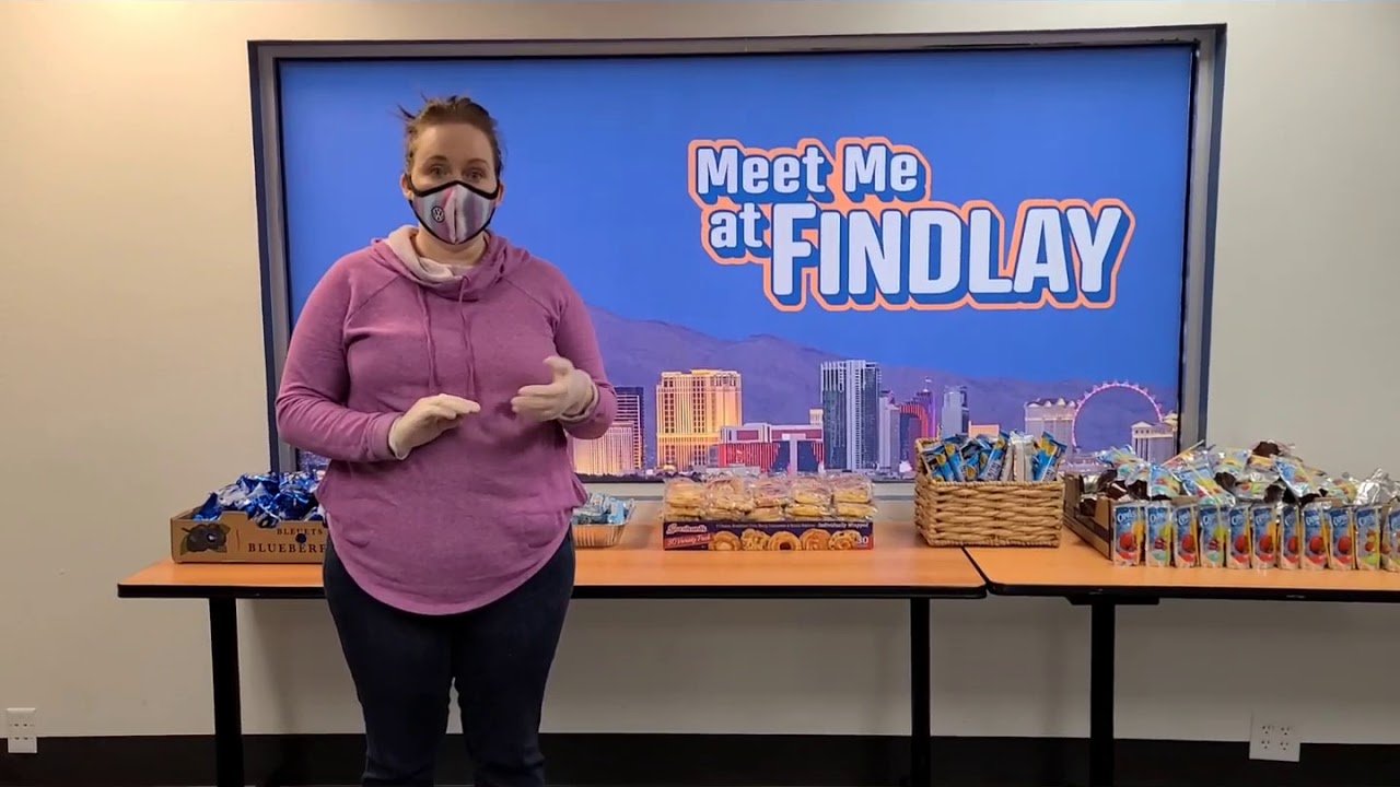 Findlay VW Employee Food Pantry - YouTube