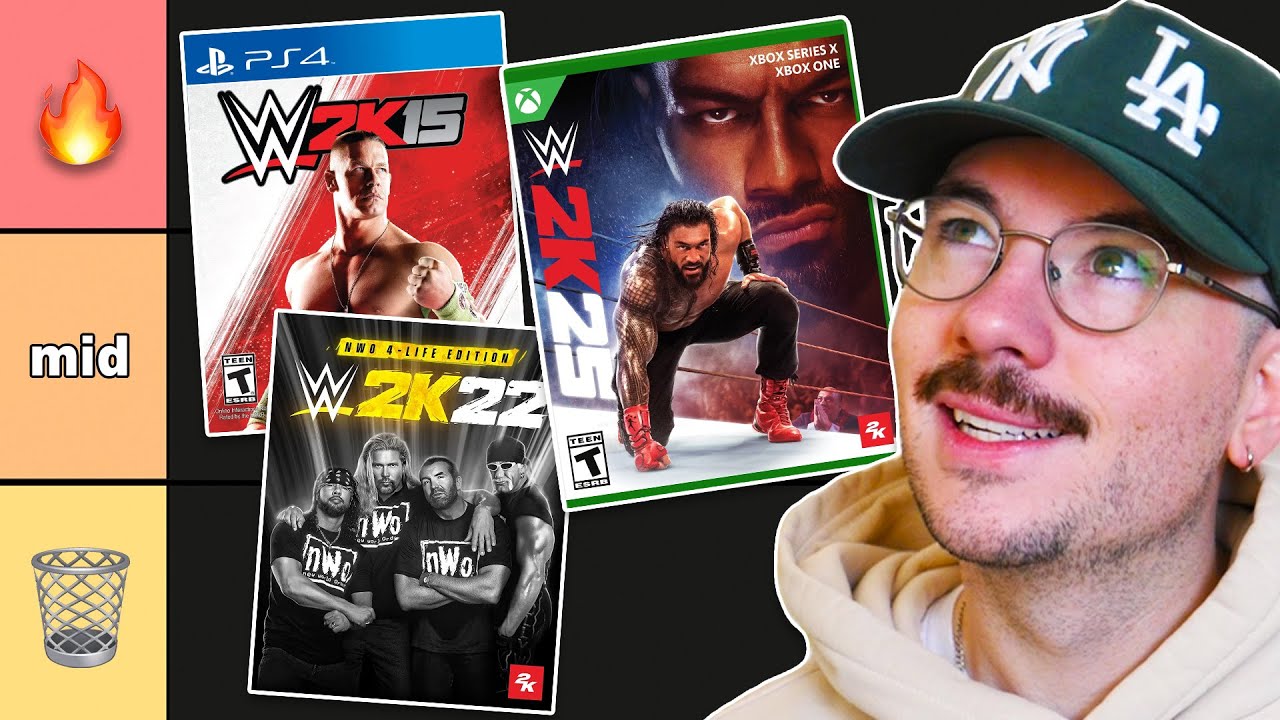 Ranking EVERY WWE 2K Cover - YouTube