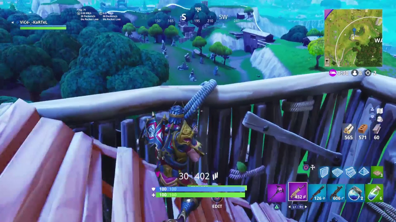 On the Hunt for a Llama while Grinding for Hokage skin // Fortnite ...