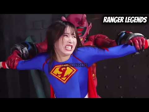 [Superheroine highlight] Supergirl vs. Orcs Evil The Heroine Surrender #Superheroines #powerrangers