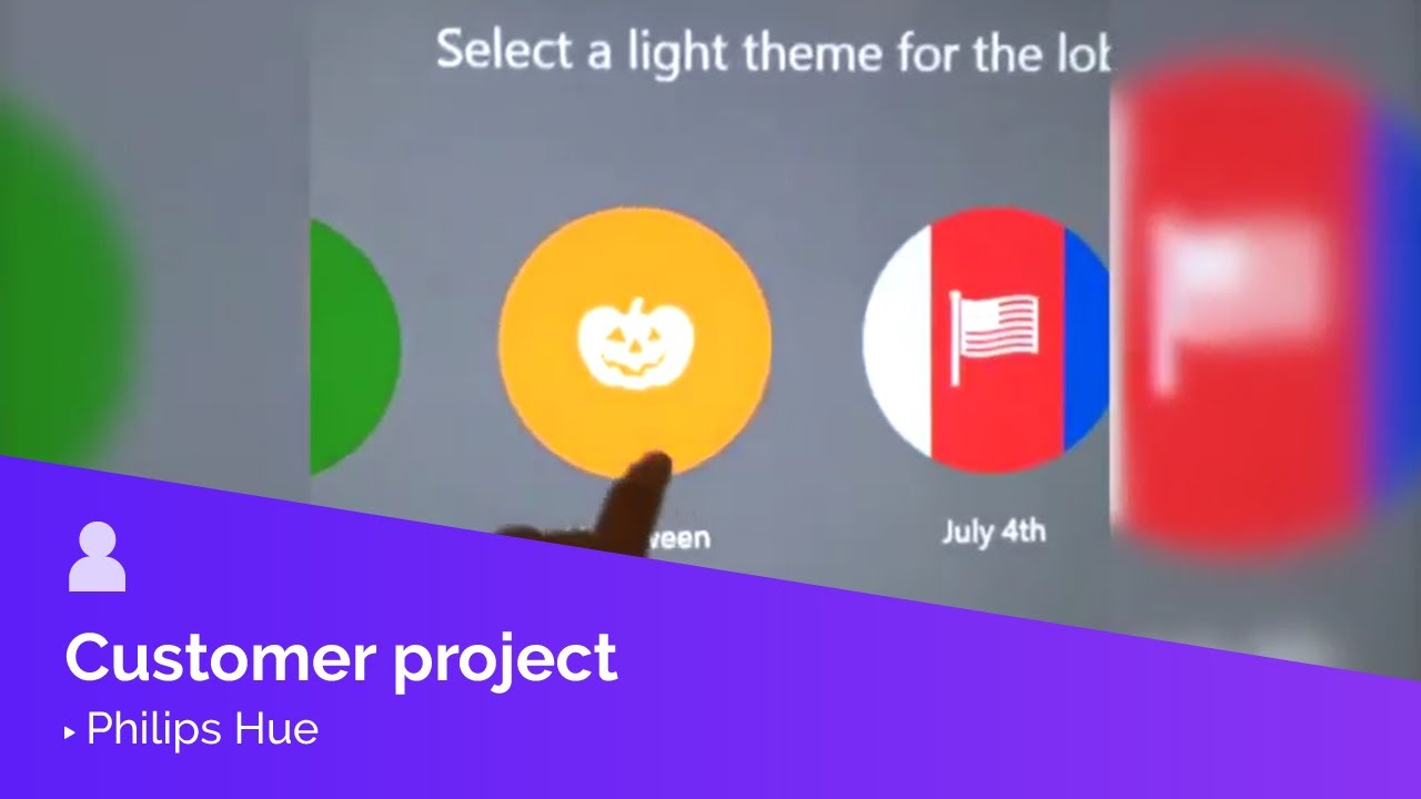 Philips Hue + Intuiface - YouTube