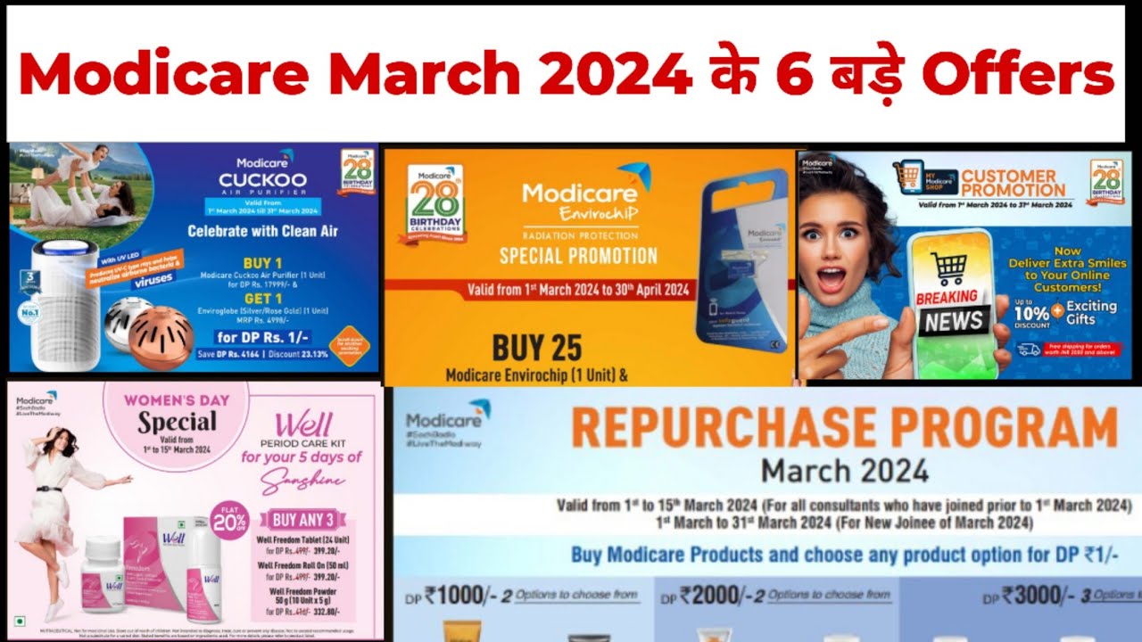 Modicare March 2024 offers | modicare repurchase offer | modicare offer ...