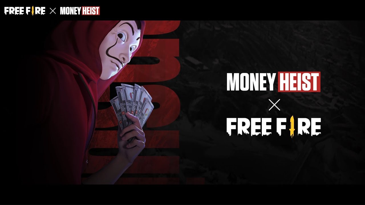 Free Fire x Money Heist Backpack & Emotes | Free Fire x Money Heist ...