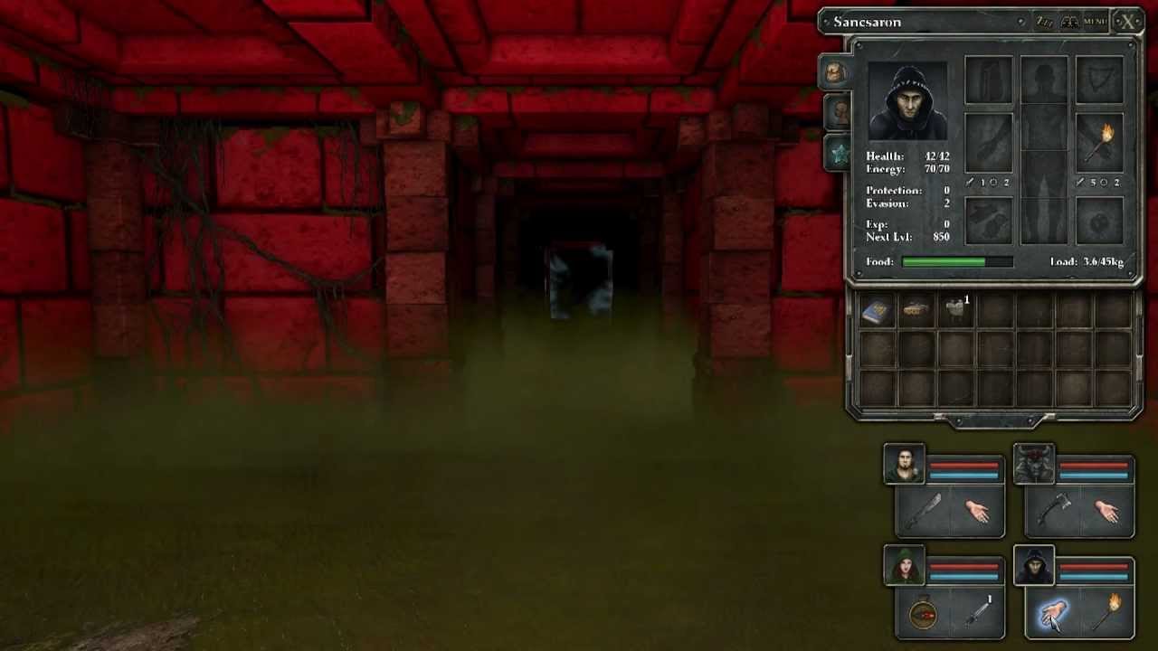 Grimrock Gameplay with waterdeep sewers mod - YouTube