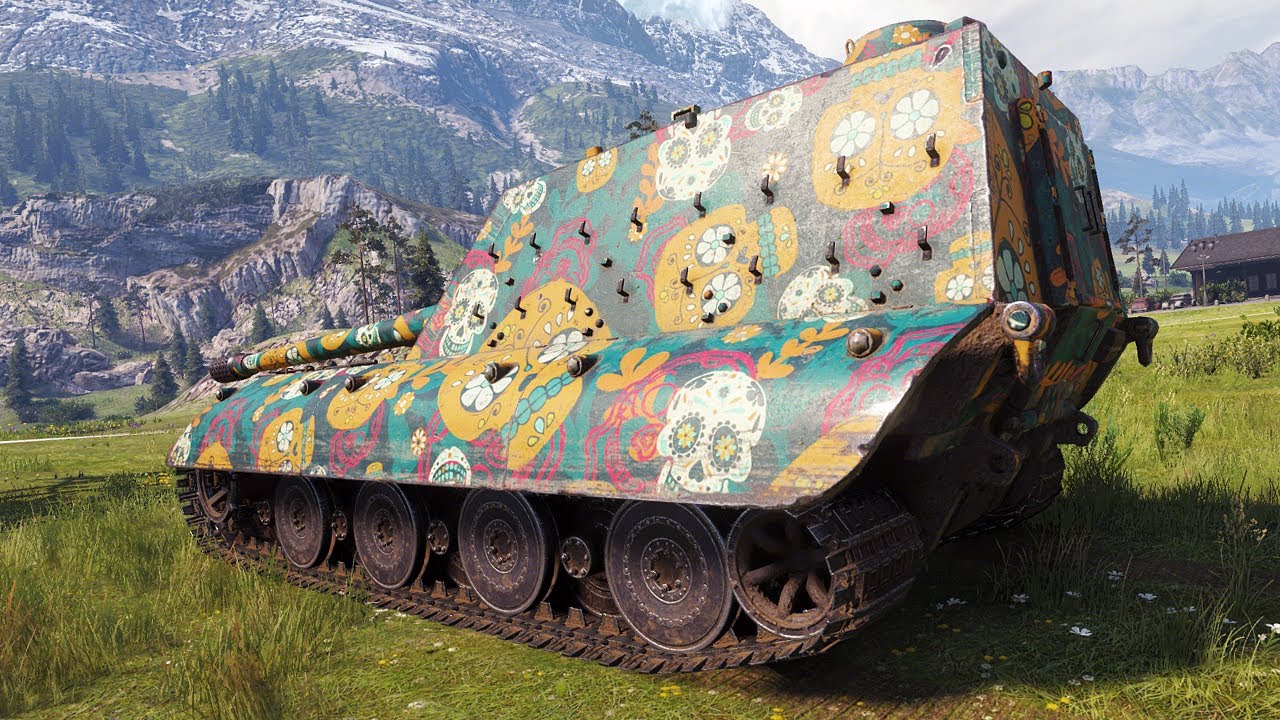 Jagdpanzer E 100 - Find Yourself a Good Position - World of Tanks - YouTube