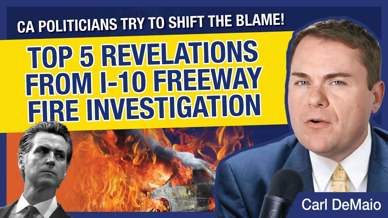 Breaking: Top 5 Revelations from I-10 Freeway Fire Investigation - YouTube