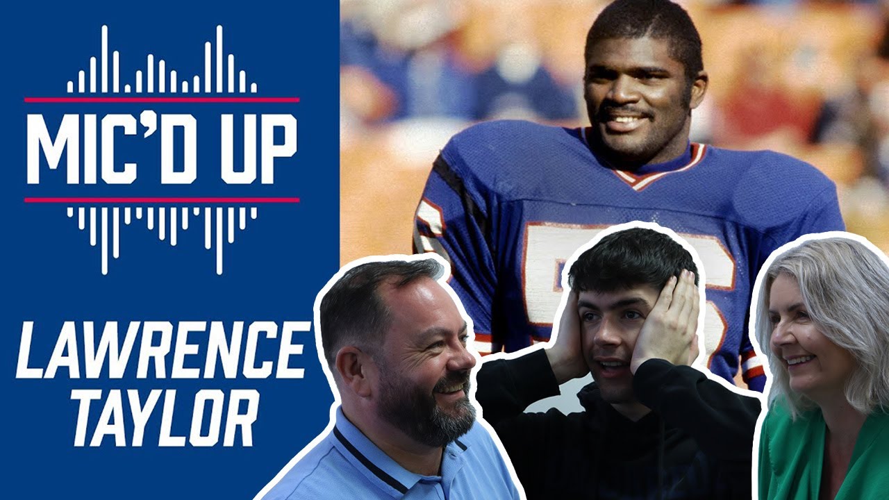 BRITISH FAMILY REACTS! Best Lawrence Taylor Mic'd Up Moments from His ...