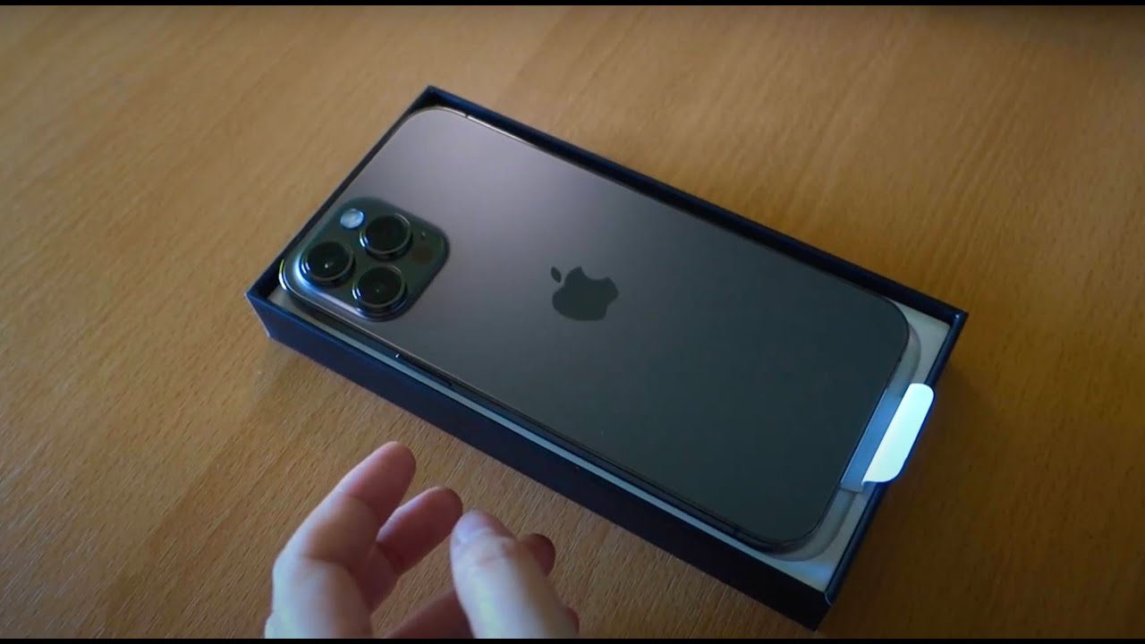[Unboxing] Iphone 12 pro max 128 GB Graphite & Accessories - YouTube