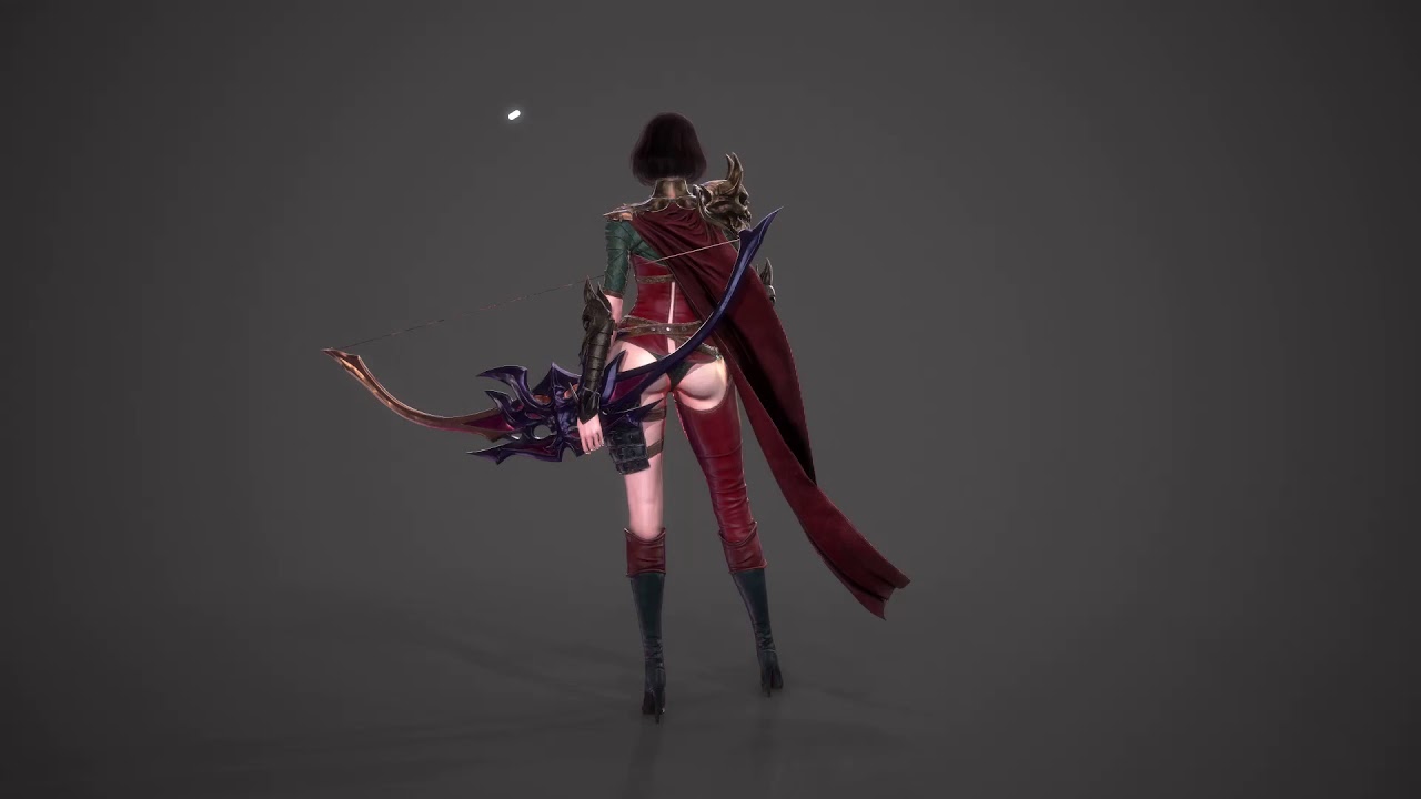 3D character turntable - YouTube