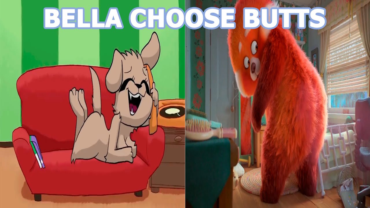Talking bella choose butts 🍑🍑🍑 - YouTube