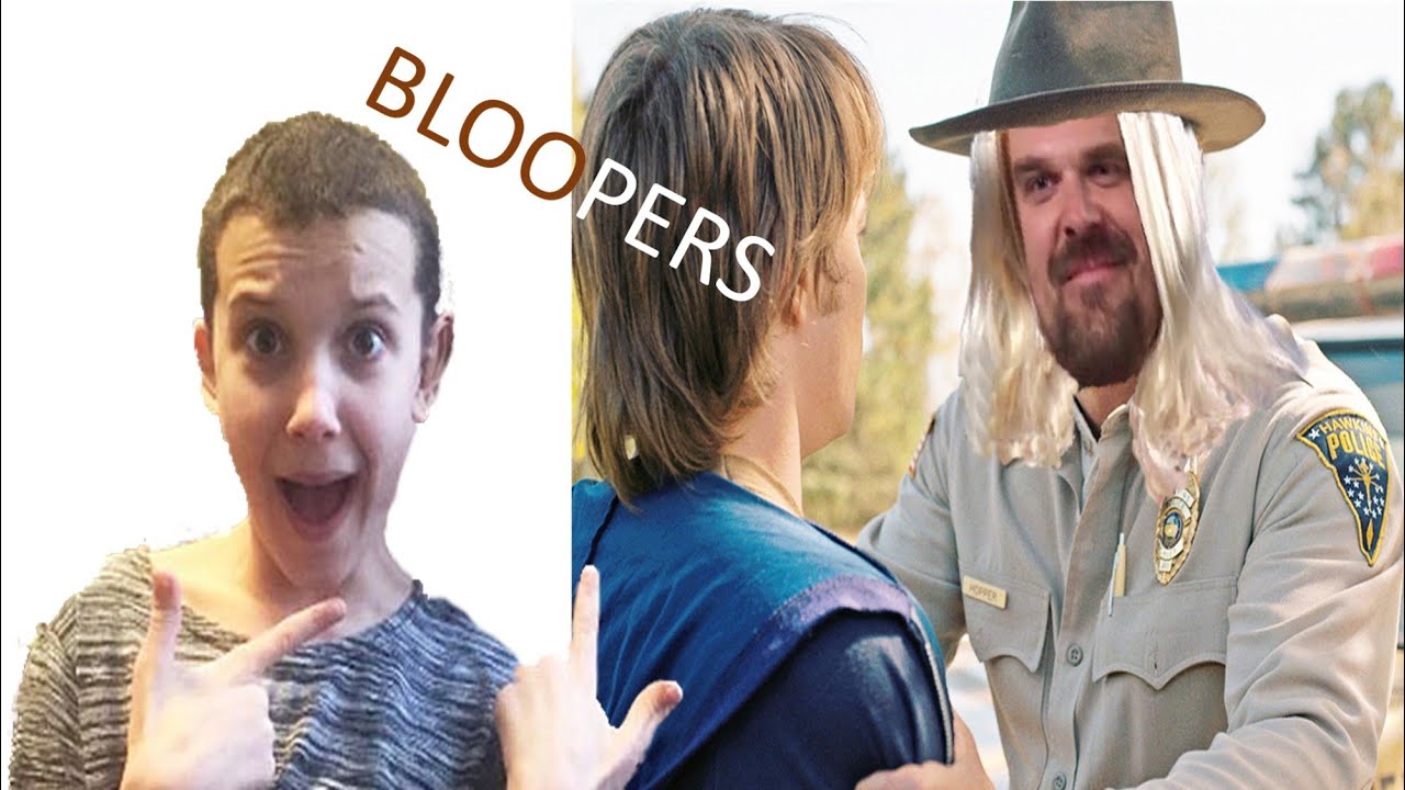 STRANGER THINGS Funniest Bloopers from All Seasons - YouTube