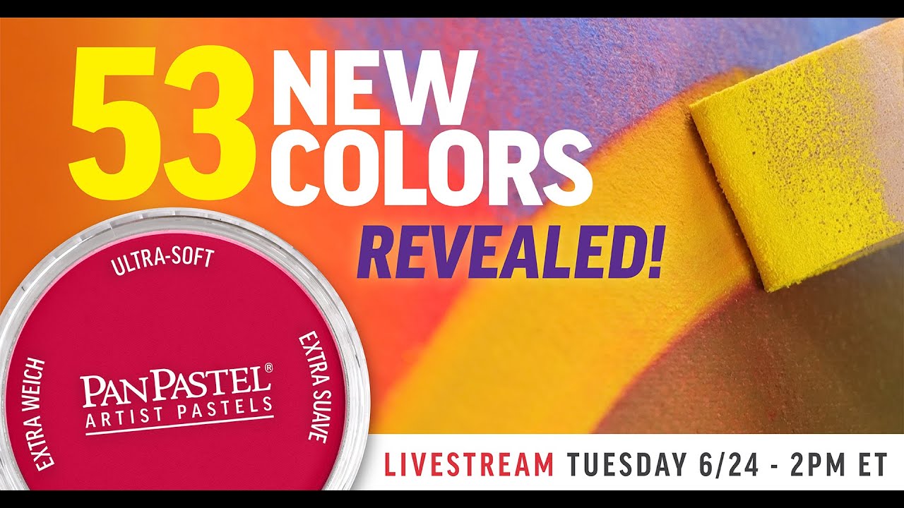 GOLDEN on GOLDEN - 53 PanPastel Colors Revealed! - YouTube
