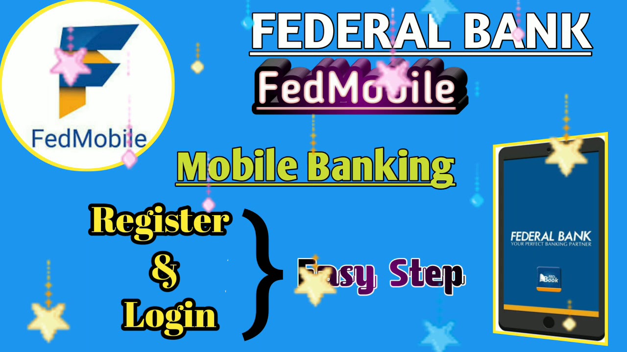 Fed Mobile Banking Register & Login || Federal Bank || Tamil || 2020 ...