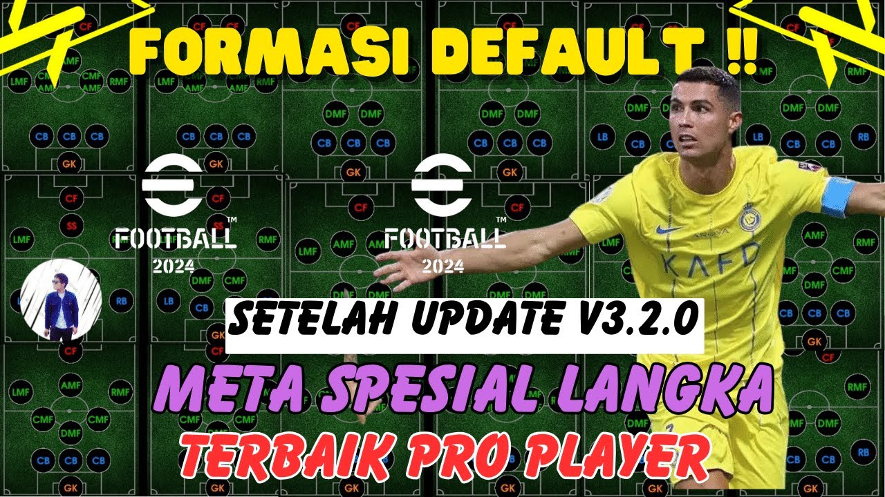 FORMASI DEFAULT !! META SPESIAL LANGKA TERBAIK PRO PLAYER EFOOTBALL 2024 MOBILE - YouTube
