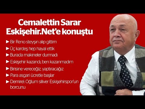 Özel Röportaj: Cemalettin Sarar Eskişehir.Net’e konuştu