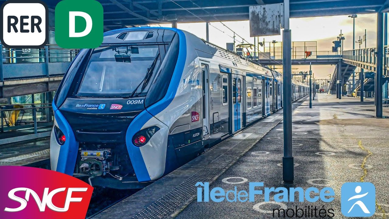 [SNCF]Les Essais du Z58500 (RER NG) sur la ligne D du RER #sncf #rer # ...