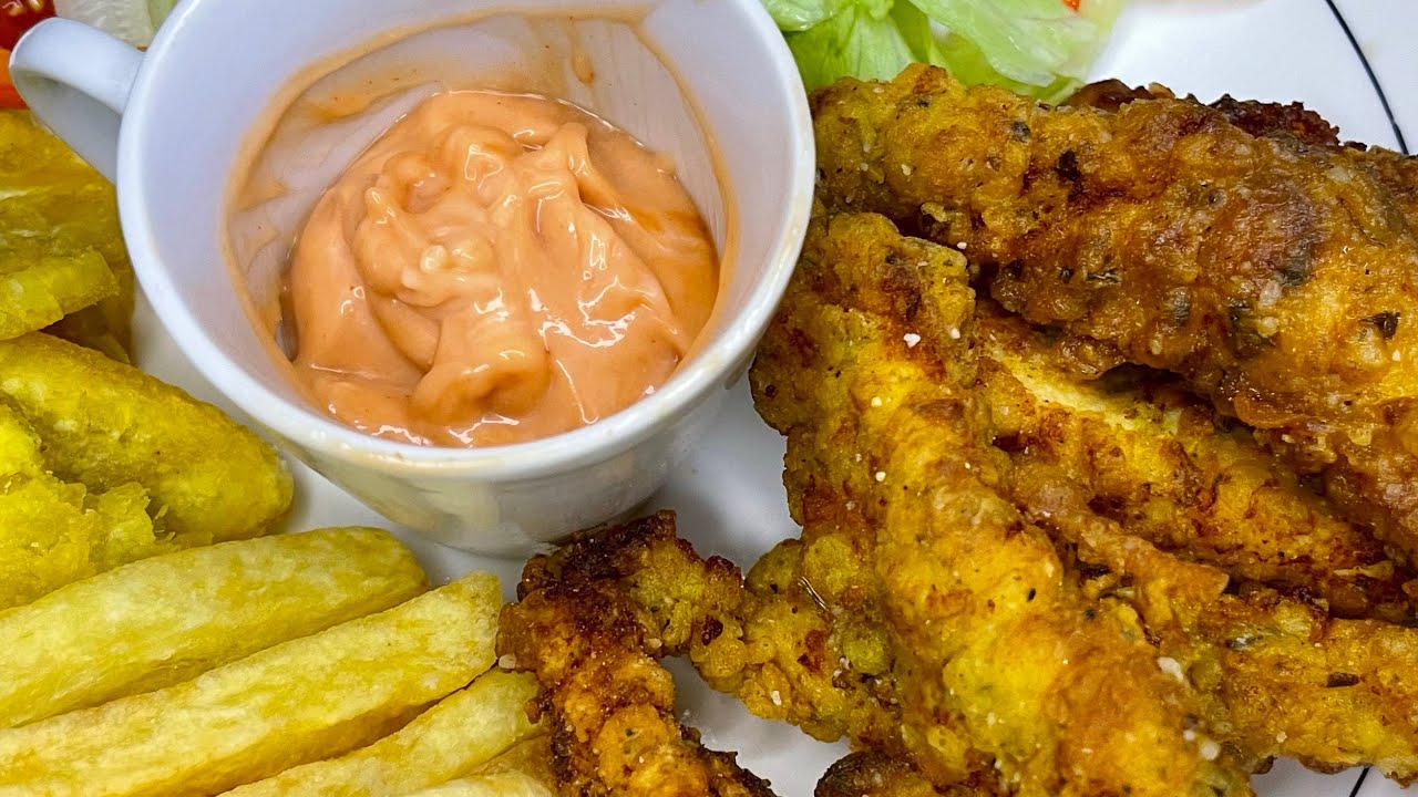 PECHURINA DE POLLO CRUJIENTE | CRISPY CHICKEN TENDERS (Homemade) - YouTube