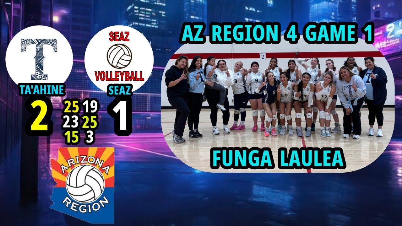 '25 AZ REGION 4 GAME 1 - TA'AHINE (FUNGA LAULEA) VS SEAZ 16 - W - YouTube