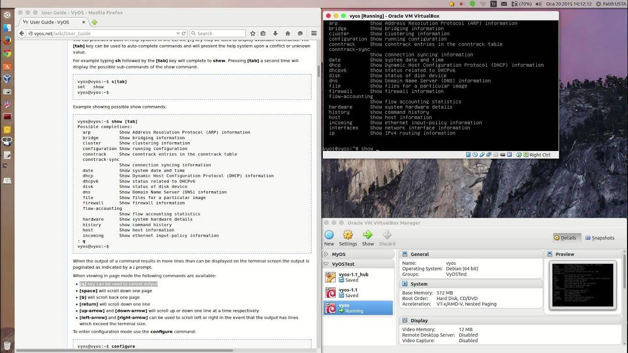 2- VyOS Using the Command Line Interface - YouTube
