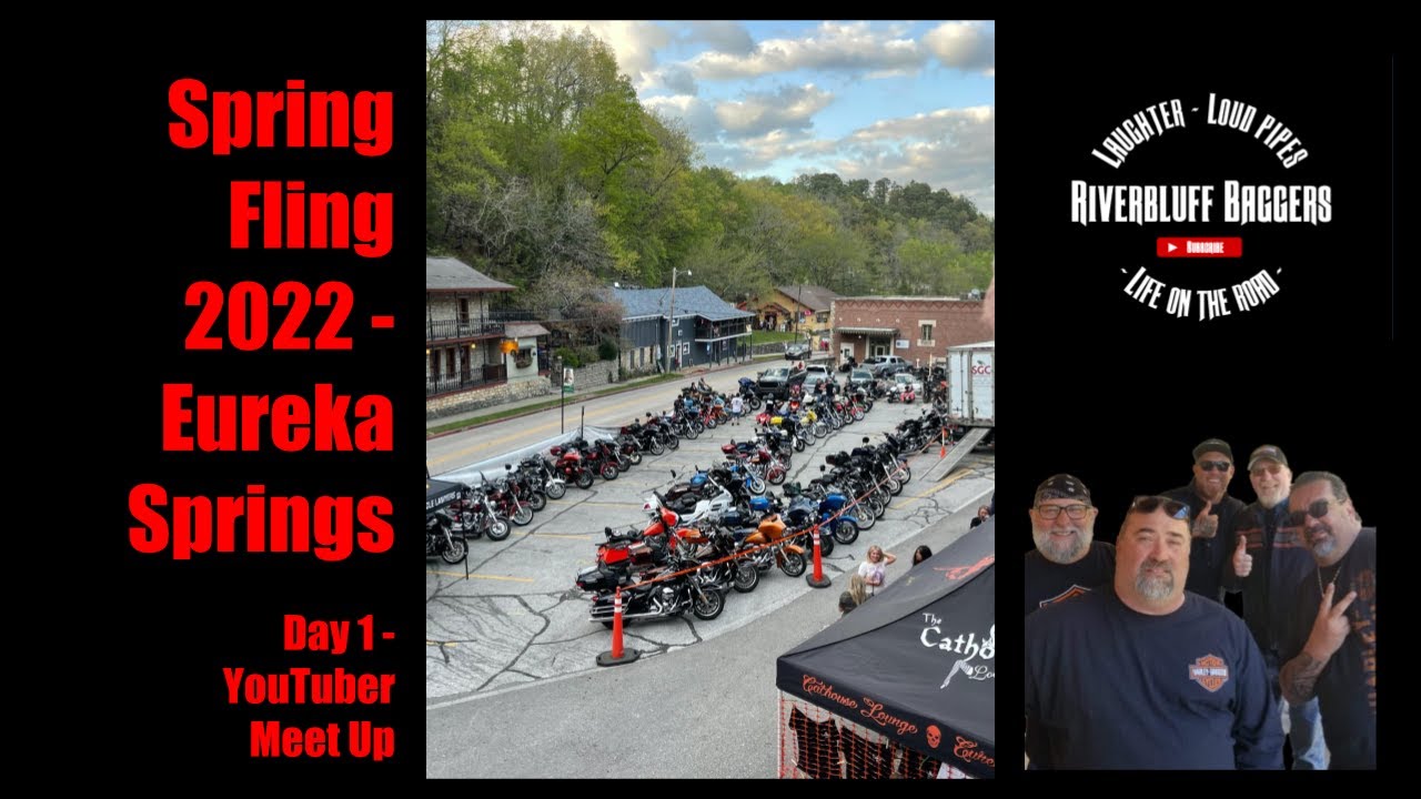 Spring Fling 2022 Motorcycle Rally - Day 1 - YouTuber Meet-up In Eureka ...