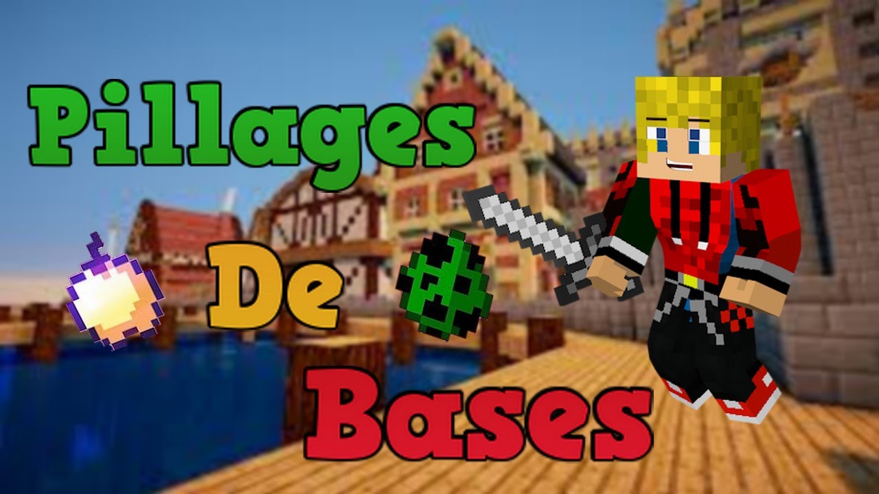 Minecraft | Kfaction - Pillage de Base claim ! - YouTube