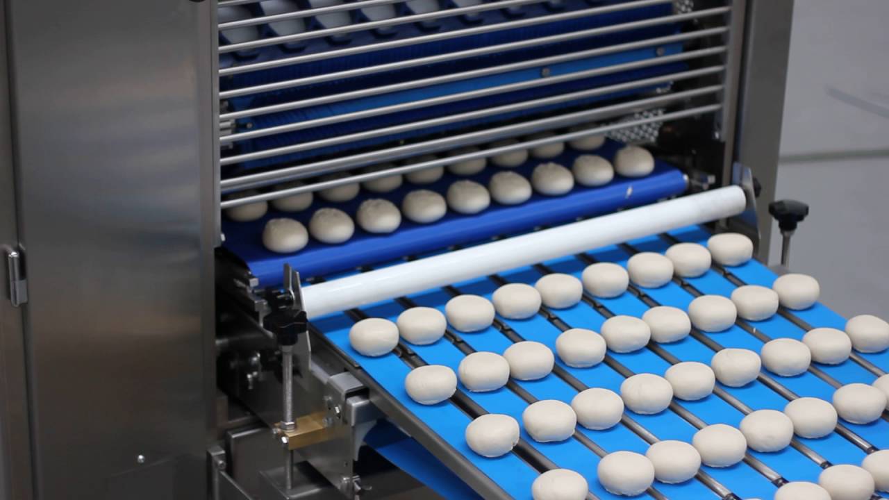 Dowson Dough Divider/Moulder in-house testing - YouTube