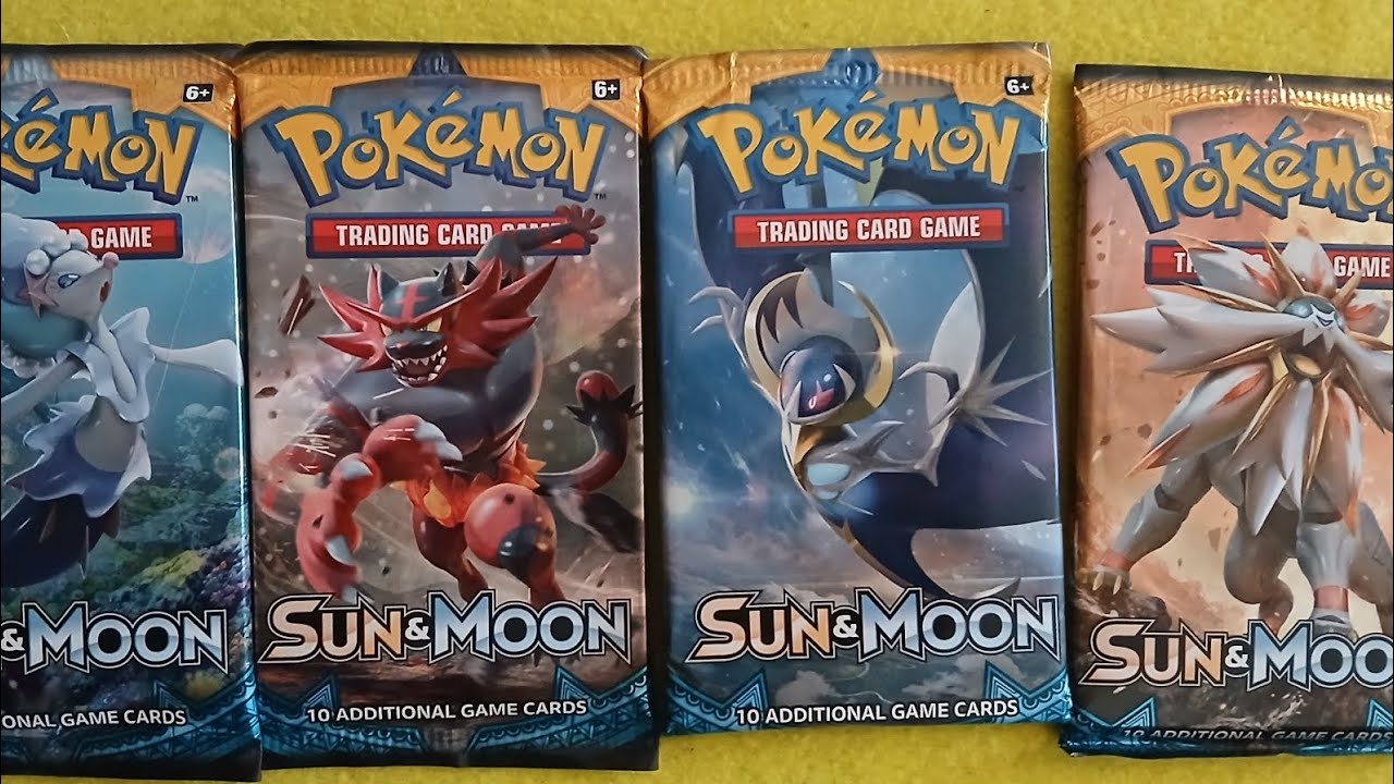 opening pokemon booster packs - YouTube