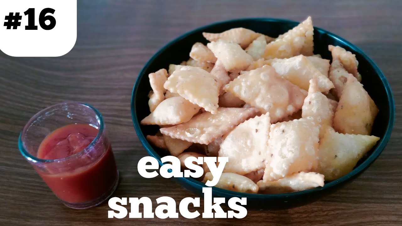 Easy Snacks Recipe/ Tasty Snacks For Travelling - YouTube