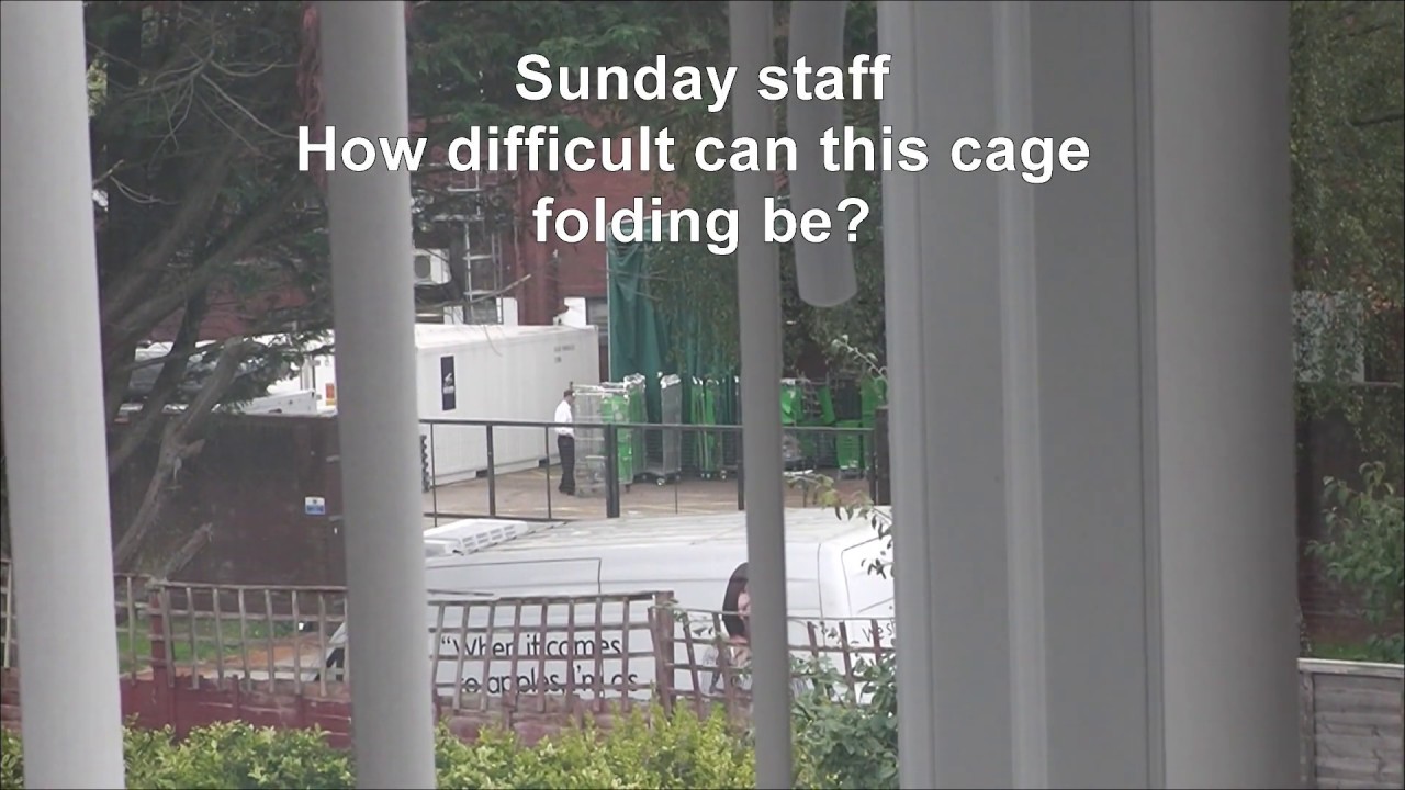 Waitrose Sunday novice cage folder - YouTube