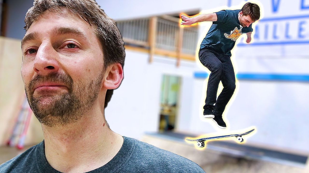 AARON & FETTY GET TECH ON THE MINI RAMP! - YouTube