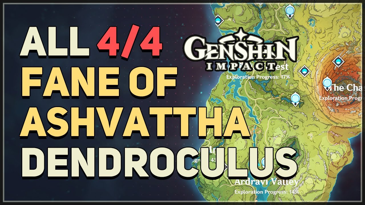 All Fane of Ashvattha Dendroculus Genshin Impact - YouTube