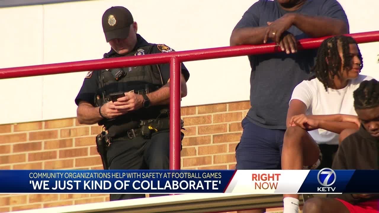 Community advocates and police work to keep football fans safe - YouTube