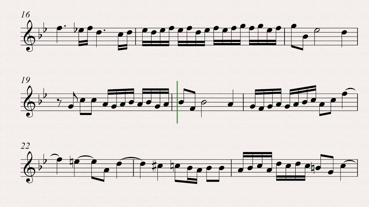 Handel: Oboe Concerto No.1 in B flat, HWV 301 _ 2º and (orchestra ...