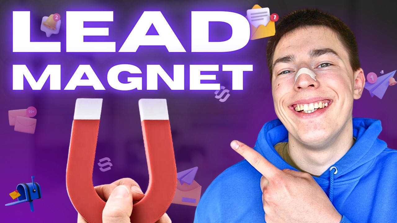 Lead magnet tutorial | How to have leads come to YOU - YouTube