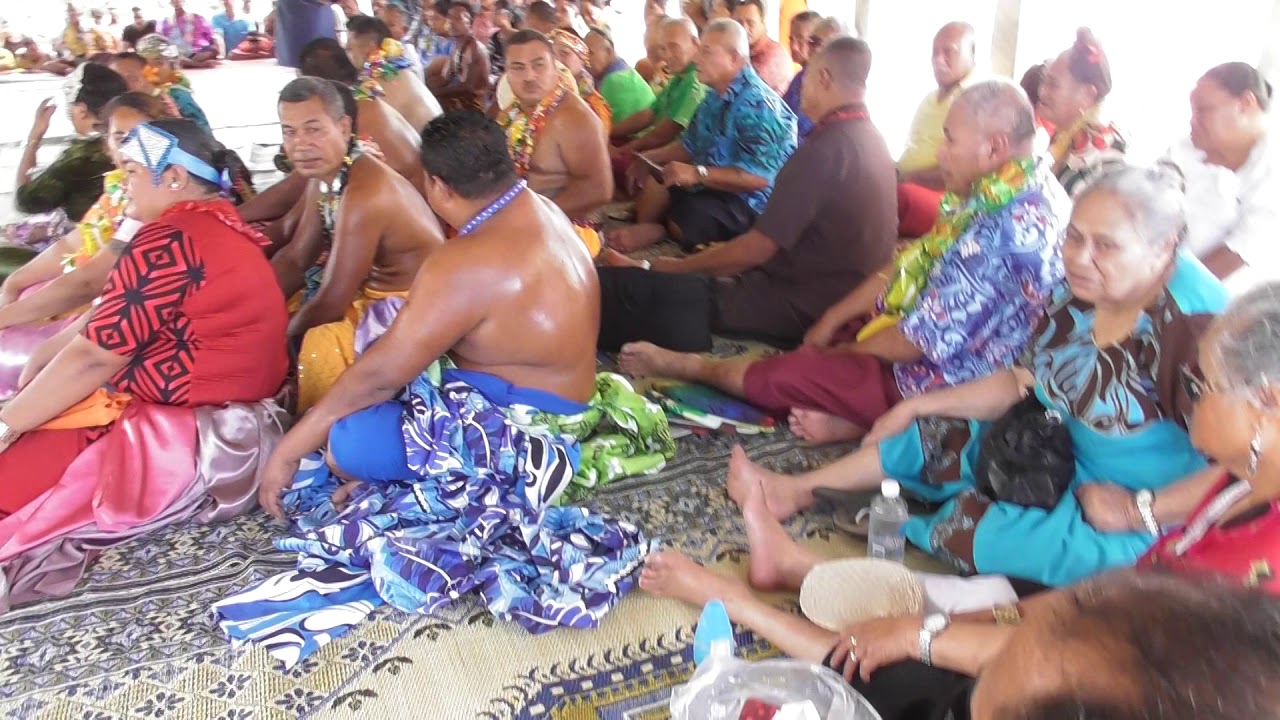 7/12 Tusaniali'i Matai Ceremony 25th Dec 2018 Salelavalu, Savai'i Samoa ...