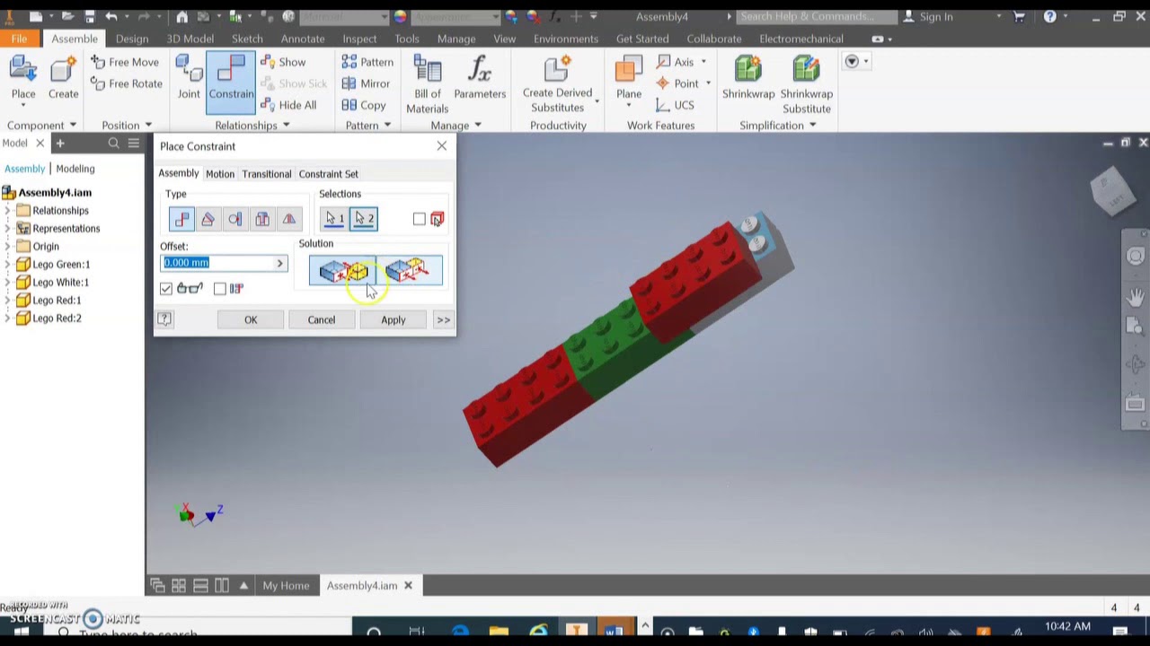 Using the offset feature - YouTube