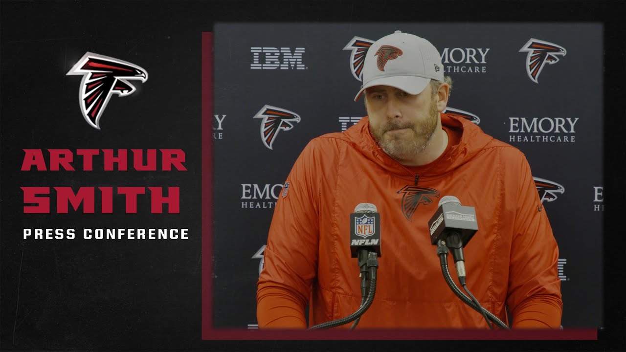 Arthur Smith on why the Falcons 'have to be ready to roll' for the New ...