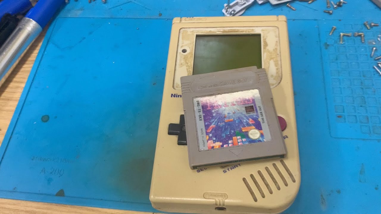 Faulty : Dirty Tetris Gameboy Game - Quick and Easy Fix - YouTube