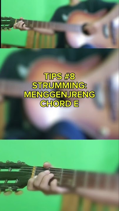 #8 TIPS‼️ SUDAH TAU BELUM CARA GENJRENG #chord #emajor #tutorialgitarpemula #strumminggitar ...