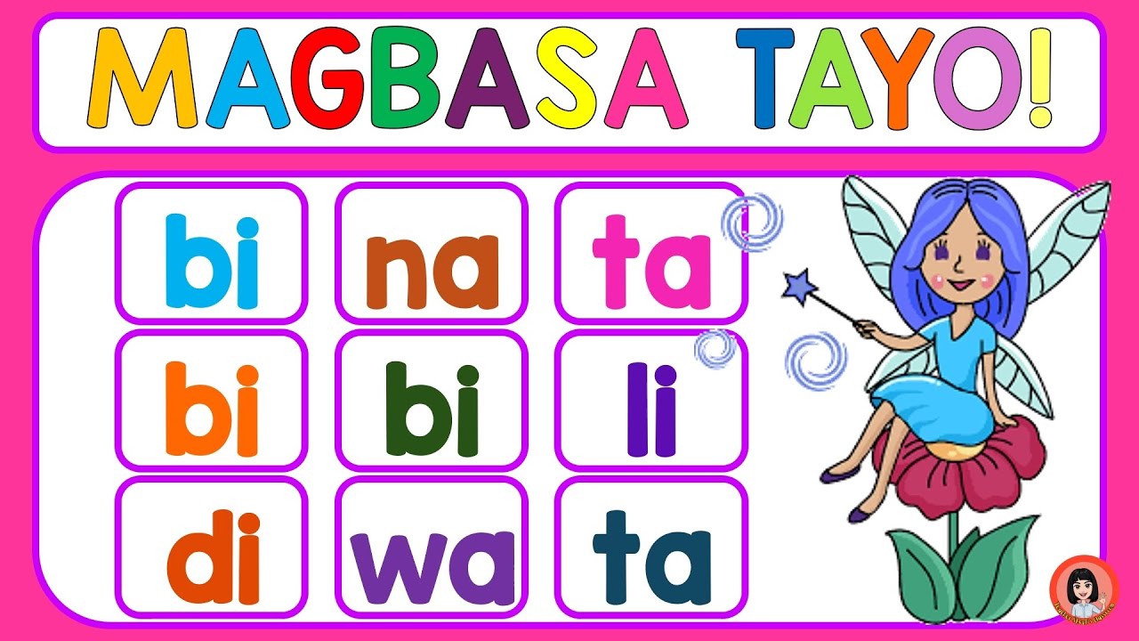 Hakbang sa Pagbasa | Magbasa tayo ng mga Salitang may Tatlong Pantig (a ...