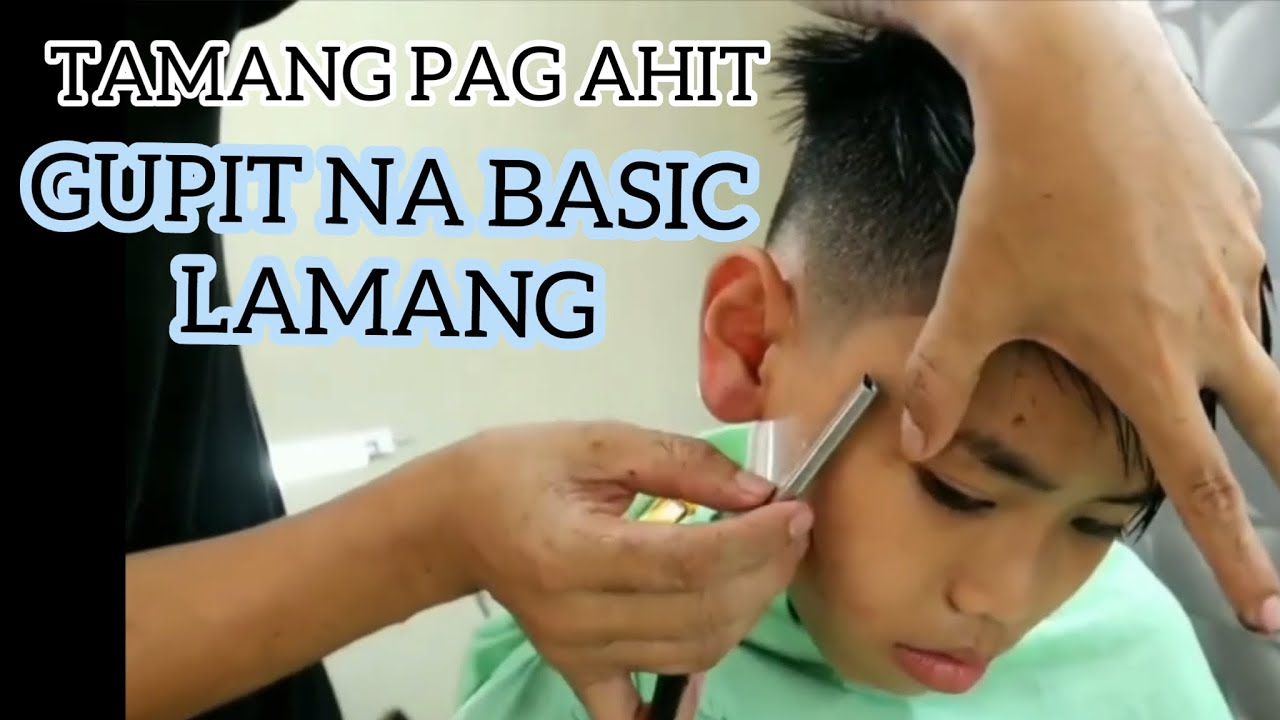 BASIC HAIR CUT FOR BEGINNERS/ THREE BY FOUR/ GUPIT BINATA - YouTube