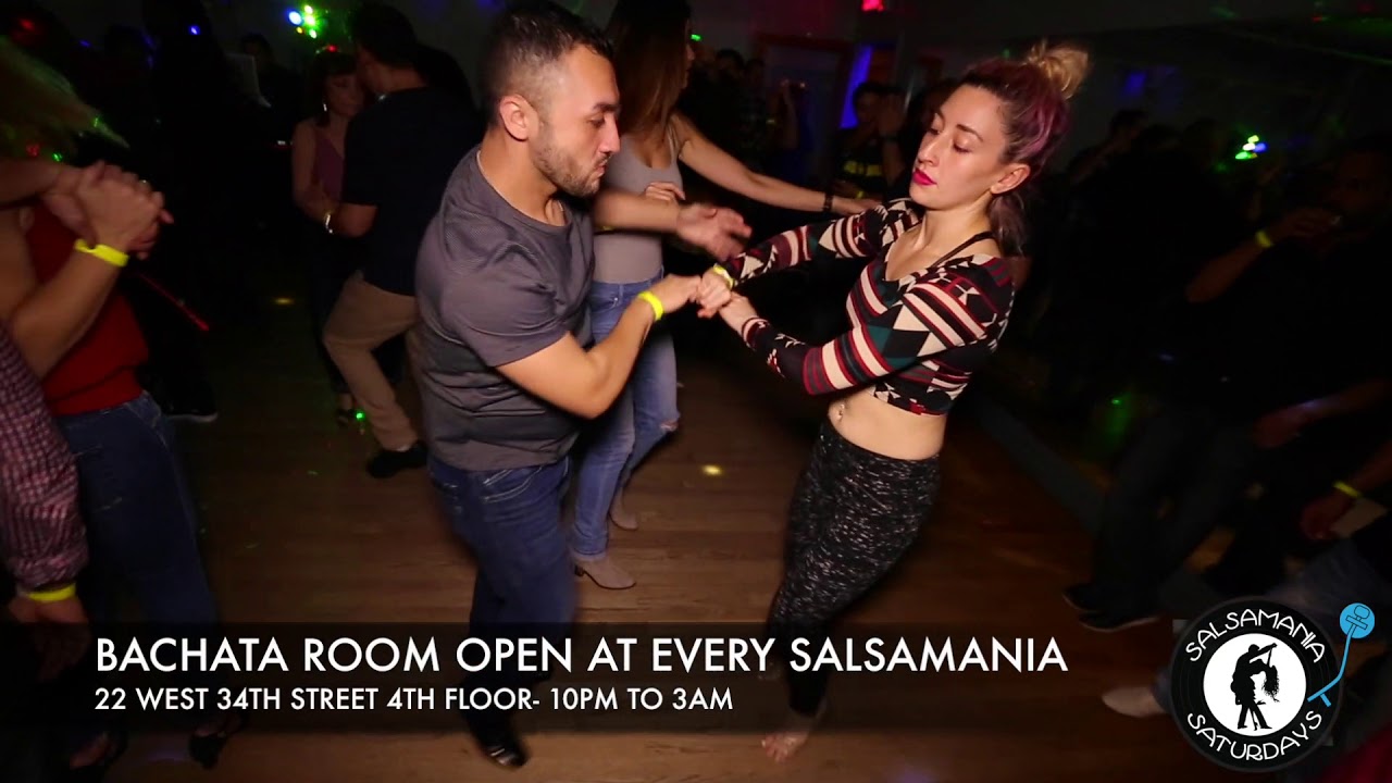 Bachata Room Open at Every Salsamania Saturdays - YouTube
