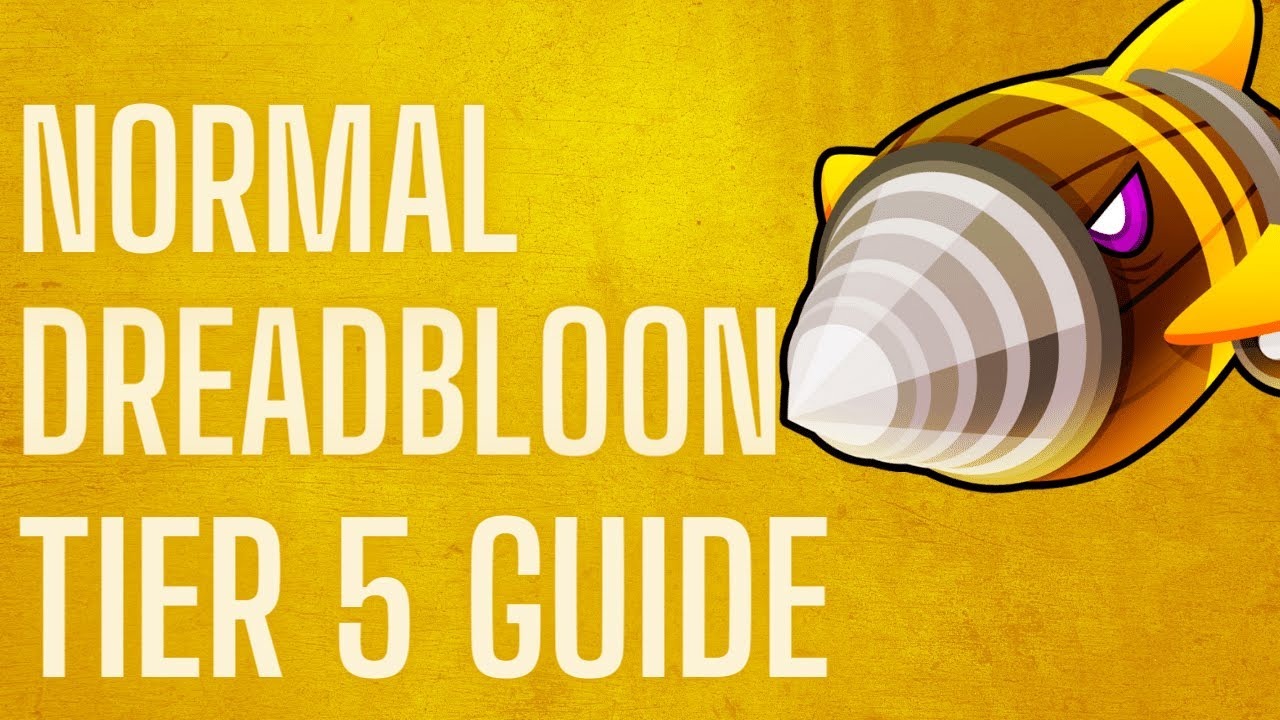Normal Dreadbloon Boss | Tier 5 Guide | Bloons TD 6 - YouTube