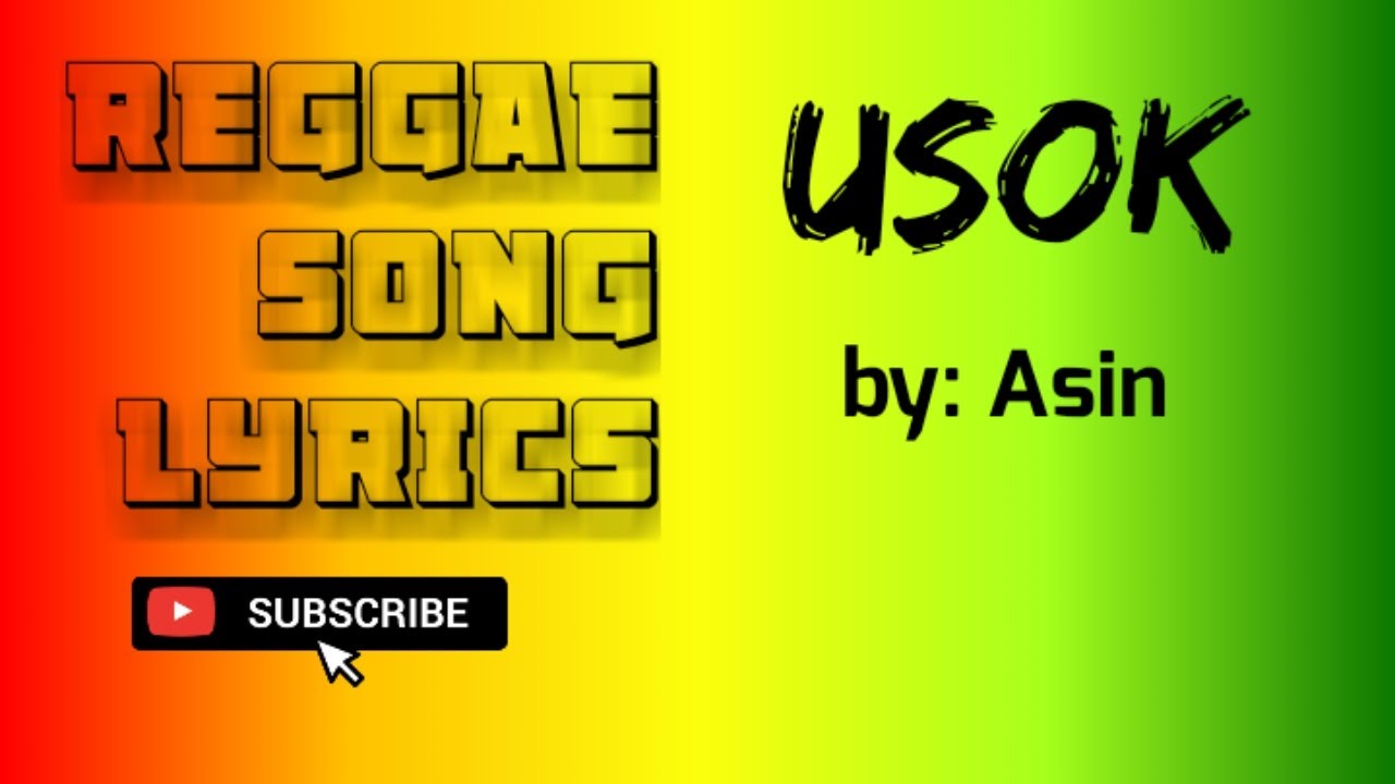 Usok - Lyrics (reggae cover) - YouTube