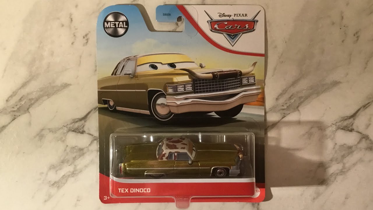 Mattel Disney Cars Tex Dinoco NEW 2021 UNBOXING - YouTube