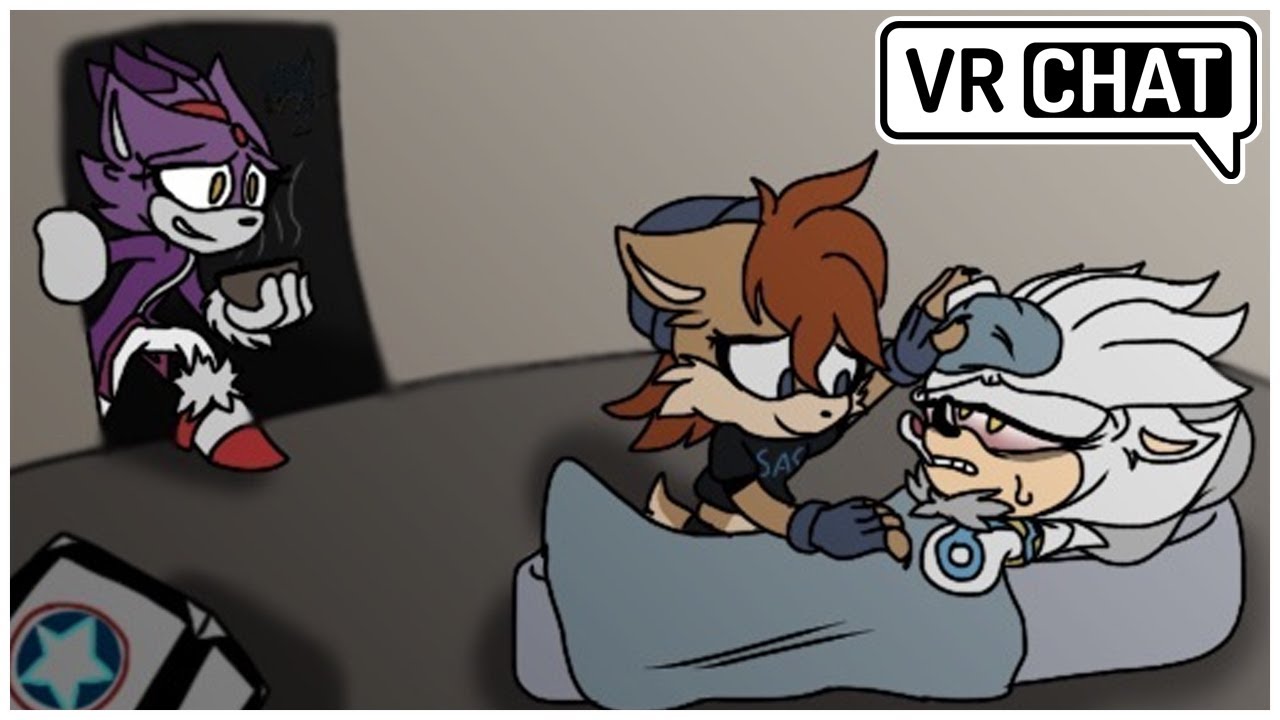 Sally Takes Care Of Silver! [Feat: Blaze] (VR Chat) - YouTube